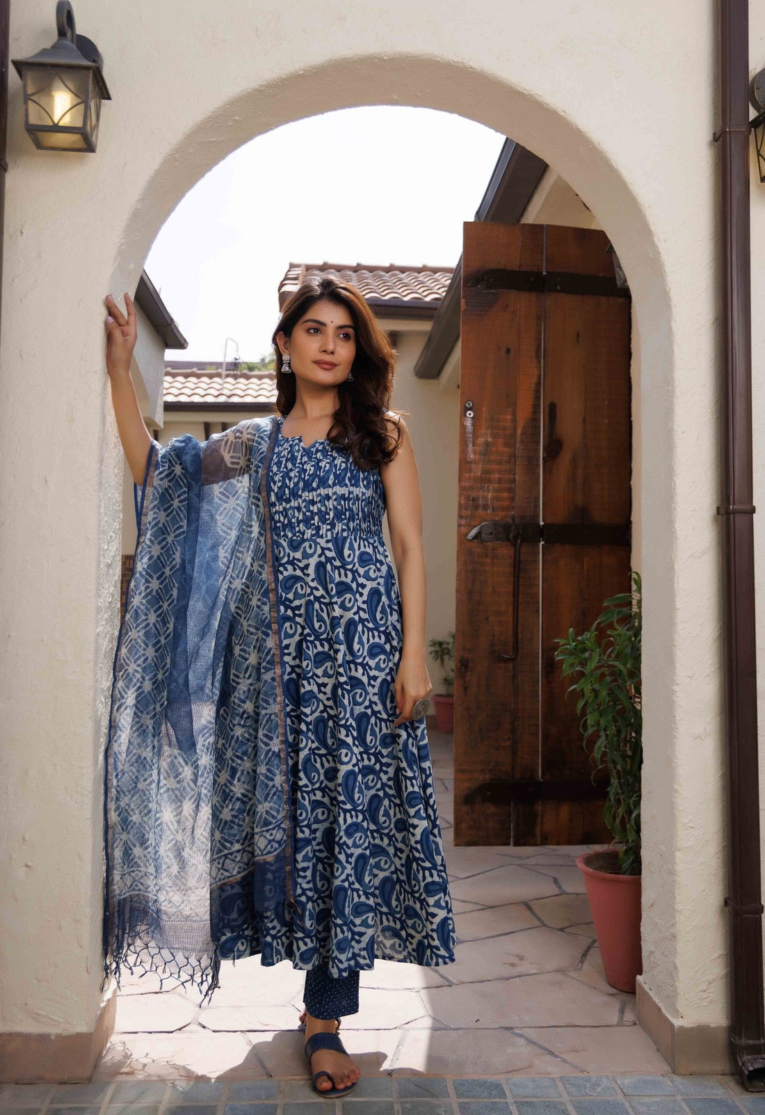 Indigo Vibes Suit Set for Women | Tara C Tara: Trendy Ethnic Wear ...
